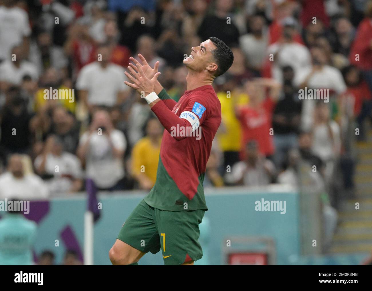 Portugal gegen Schweiz, FIFA-Weltmeisterschaft 2022, Runde 16, Fußball, Lusail Stadium Katar ...