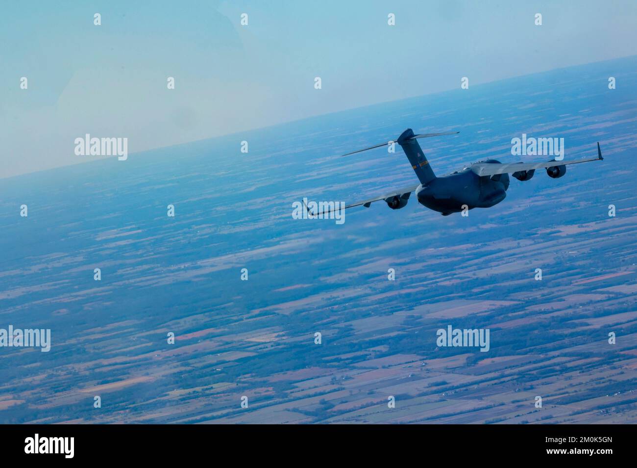 EIN US-AMERIKANISCHER Air Force C-17 Globemaster III, dem 437 ...