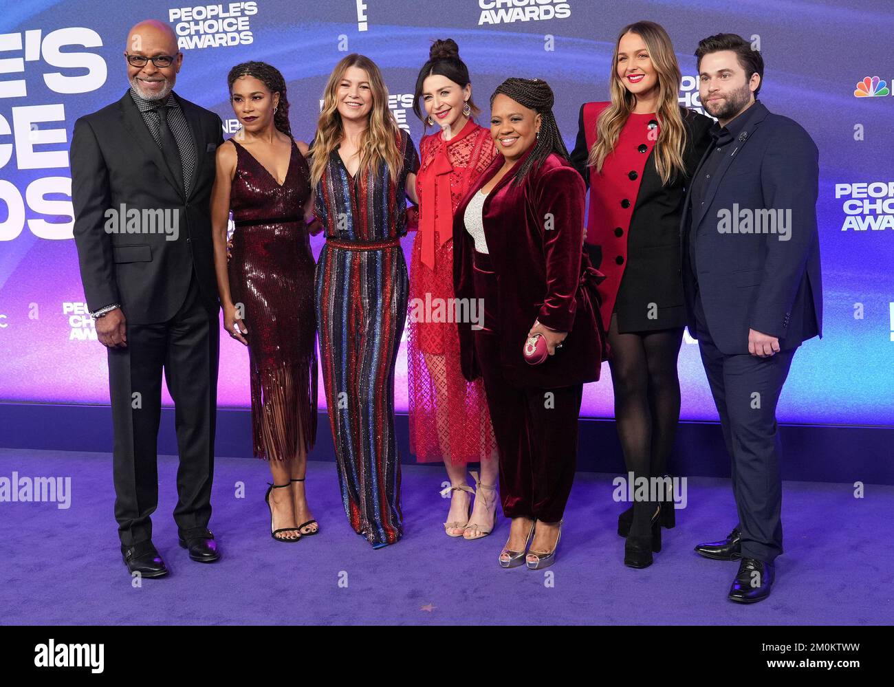 California, USA, 6. Dezember 2022, (L-R) GREYS ANATOMY Cast - James ...
