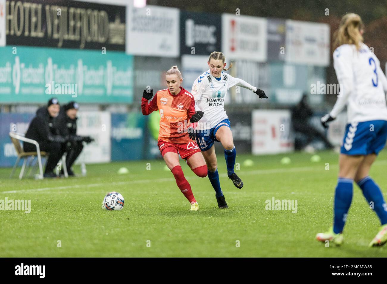 Kolding, Dänemark. 03., Dezember 2022. Cornelia Kramer (20) von HB ...