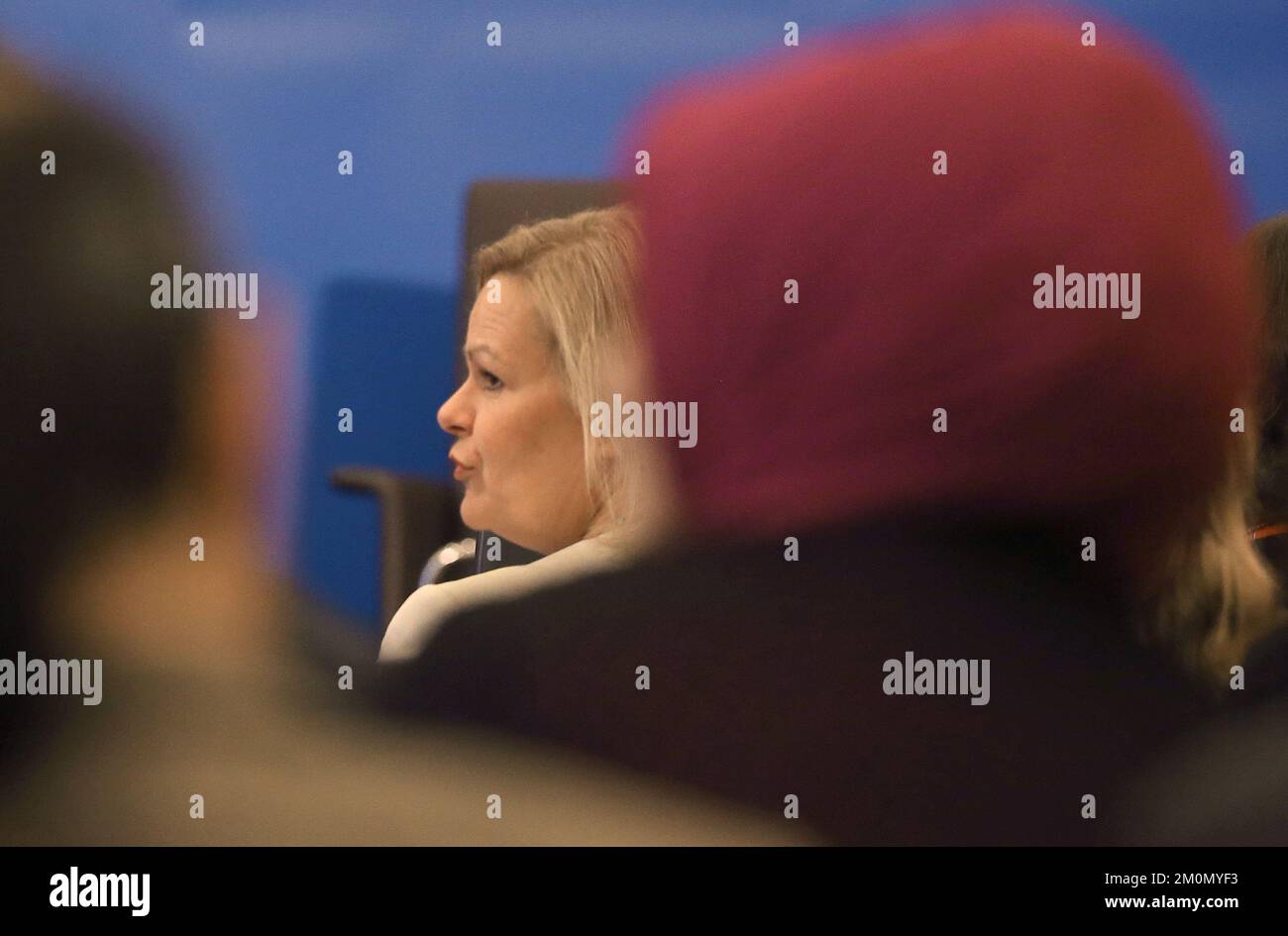 Berlin, Deutschland. 07.. Dezember 2022. Nancy Faeser (SPD ...