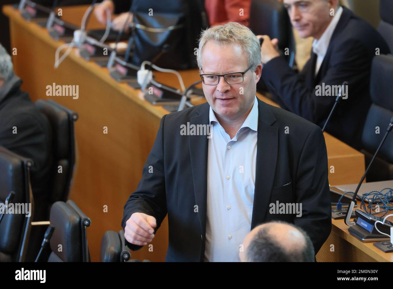 Der wallonische Minister für Klima, Mobilität, Infrastruktur und ...