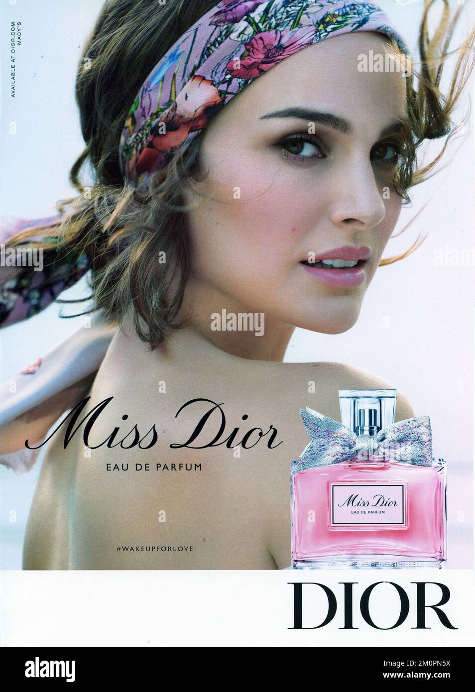 Vogue Magazin Ausgabe Oktober 2022 Werbeanzeige, USA Stockfotografie ...
