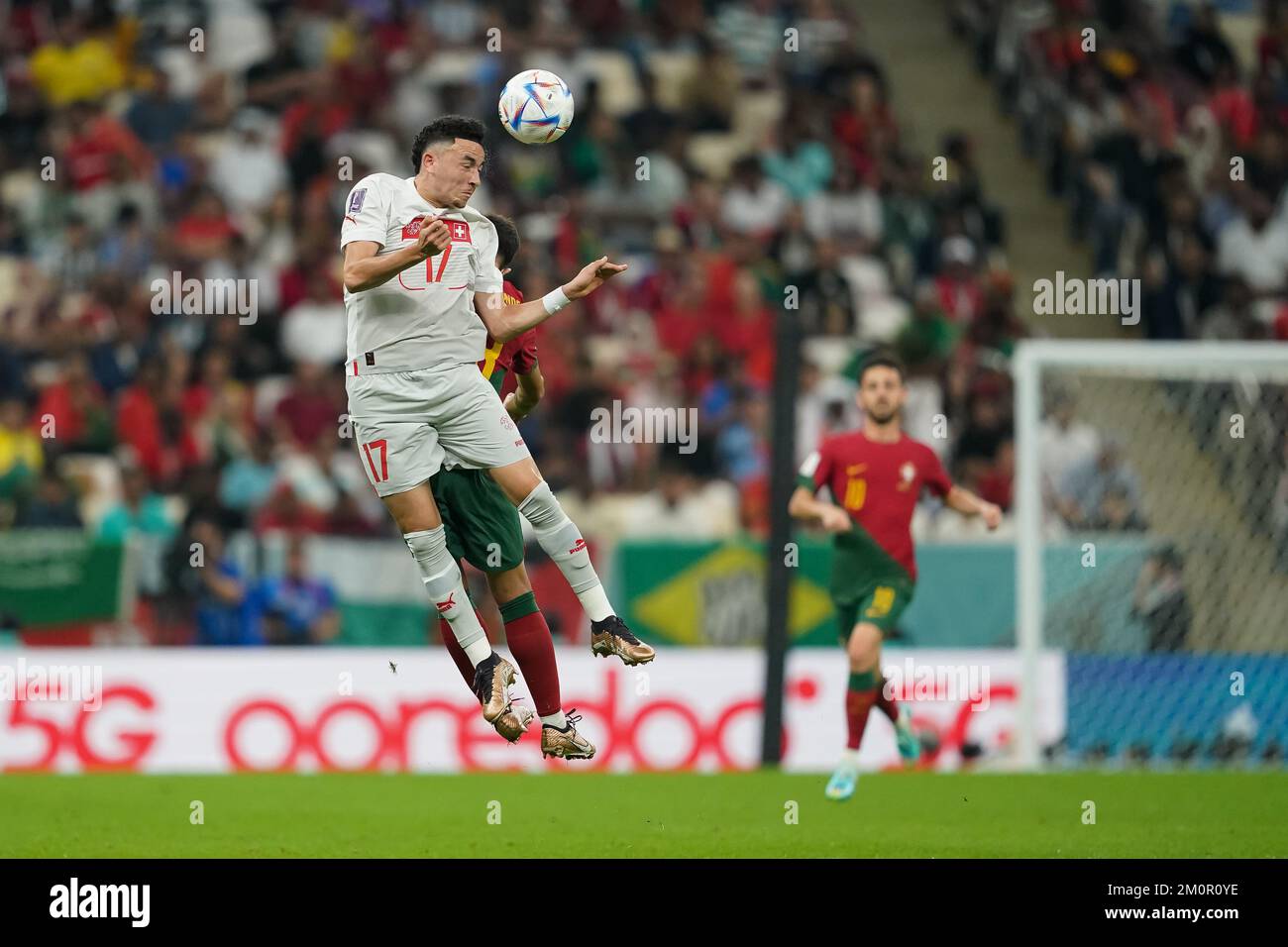 LUSAIL, KATAR - 6. DEZEMBER: Spieler der Schweiz Ruben Vargas während ...