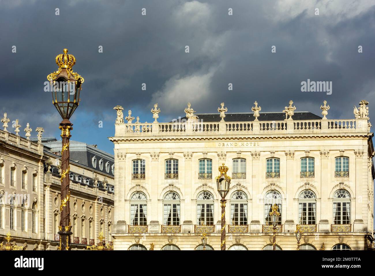 Frankreich, Meurthe et Moselle, Nancy, Fassade des Grand Hotel de la ...