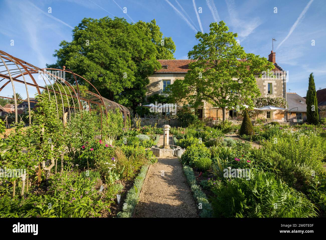 Frankreich, Indre et Loire, Ch?Démédiy, Dorf mit dem Titel ...