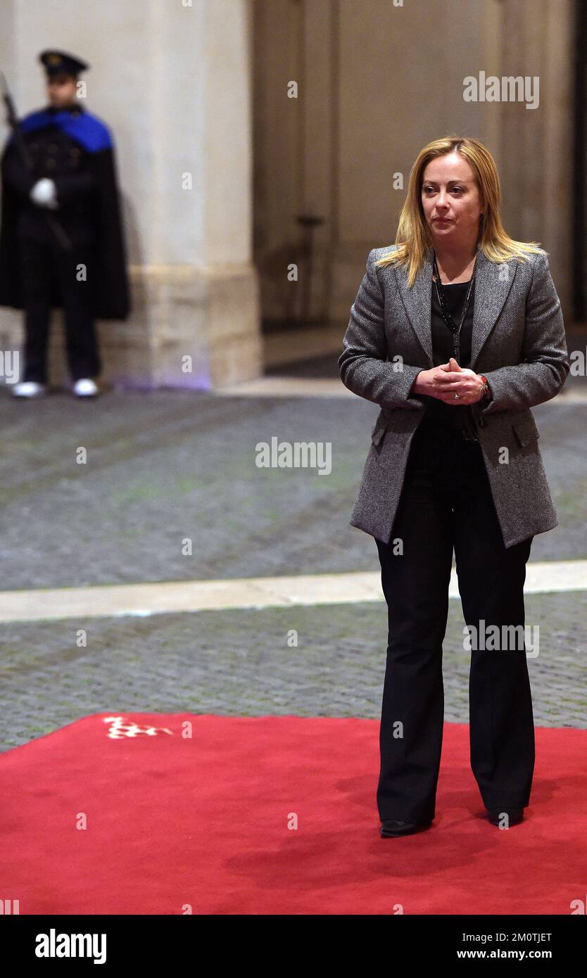 Giorgia meloni chigi -Fotos und -Bildmaterial in hoher Auflösung – Alamy