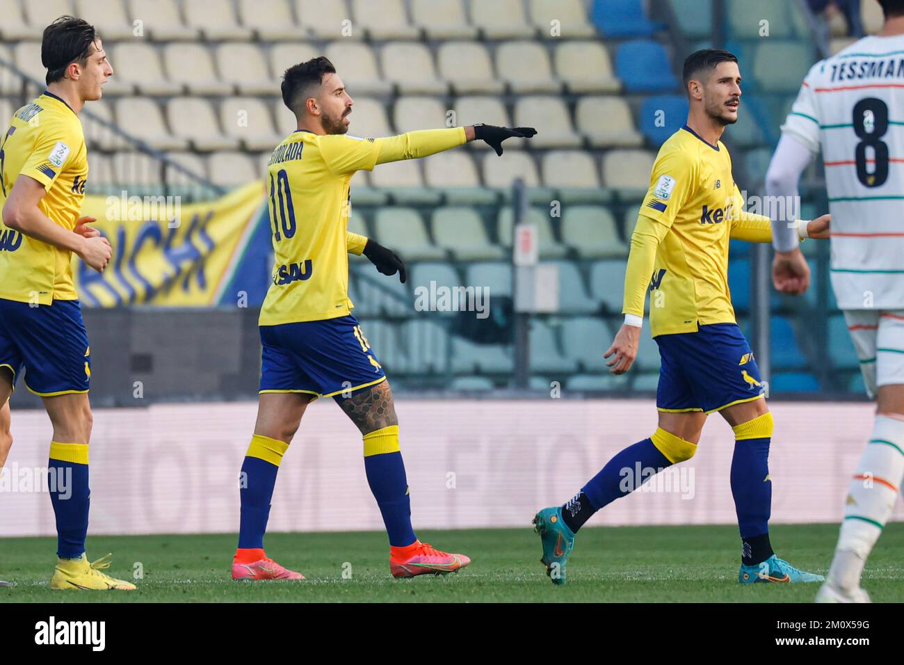 Alberto Braglia Stadium, Modena, Italien, 08. Dezember 2022, Luca ...