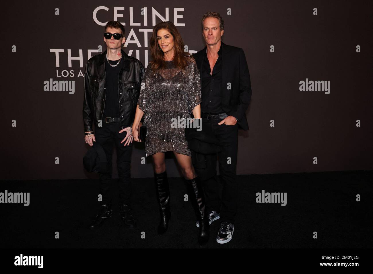 Cindy Crawford nimmt zusammen mit ihrem Mann Rande Gerber und ihrem ...