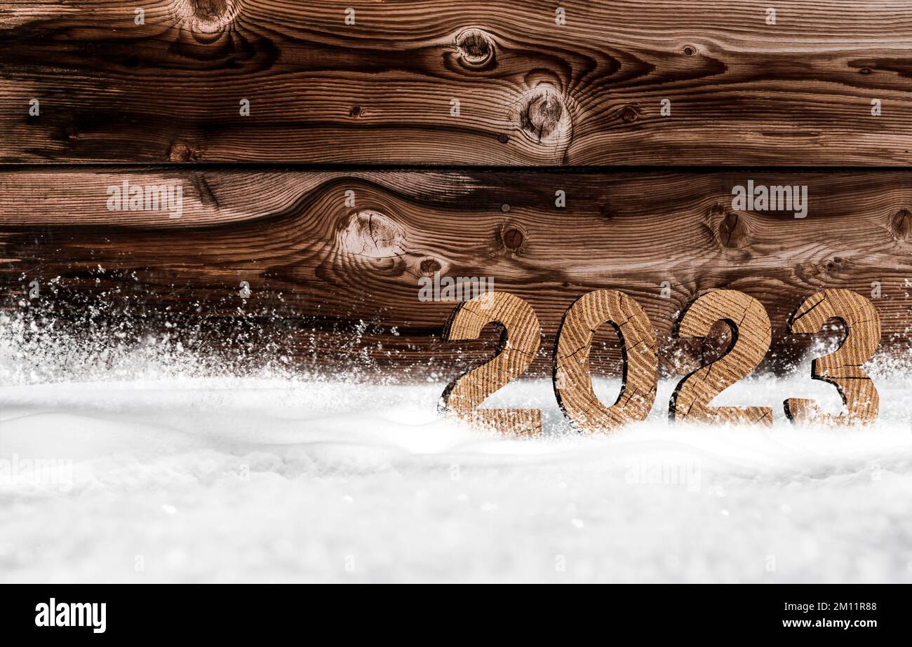 Jahr 2023 aus holz -Fotos und -Bildmaterial in hoher Auflösung – Alamy