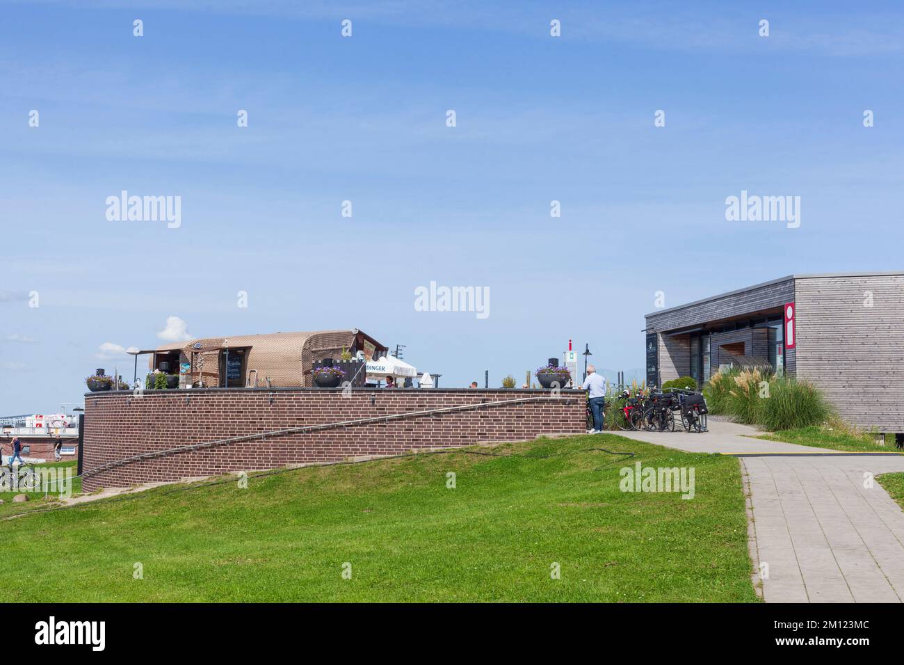 Strandpromenade, Nordsee-Resort Dangast, Varel-Dangast, Niedersachsen ...