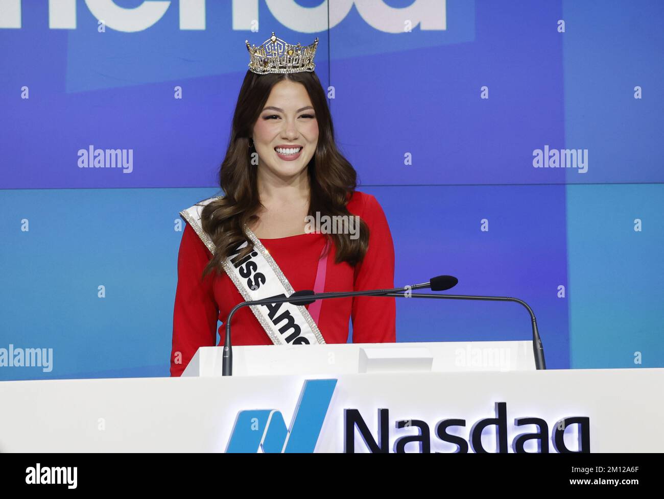 New York, USA. 08.. Dezember 2022. Miss America 2022 Emma Broyles ...