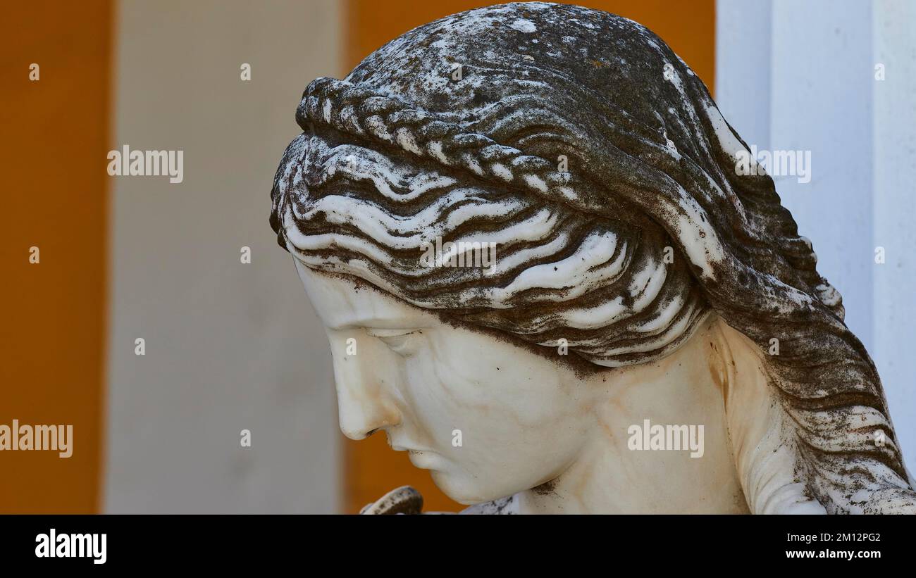 Achilleion, Residenz der Kaiserin Sissi, fertiggestellt im Jahr 1889 ...