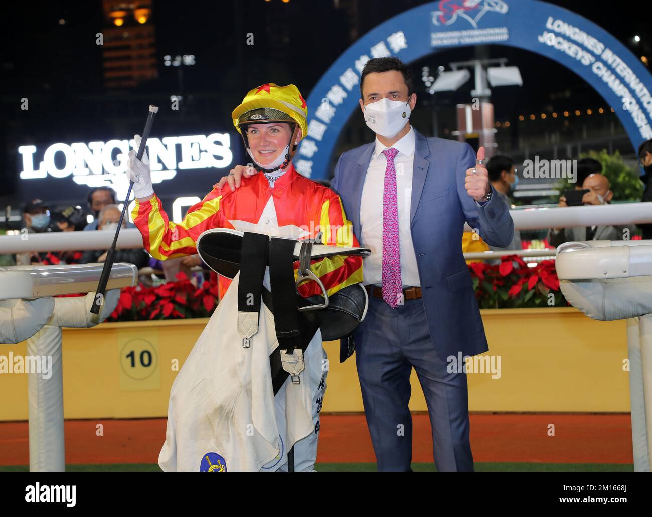 Rennen 3, HERZLICHER WUNSCH, geritten von Jamie Kah, gewann die Klasse ...