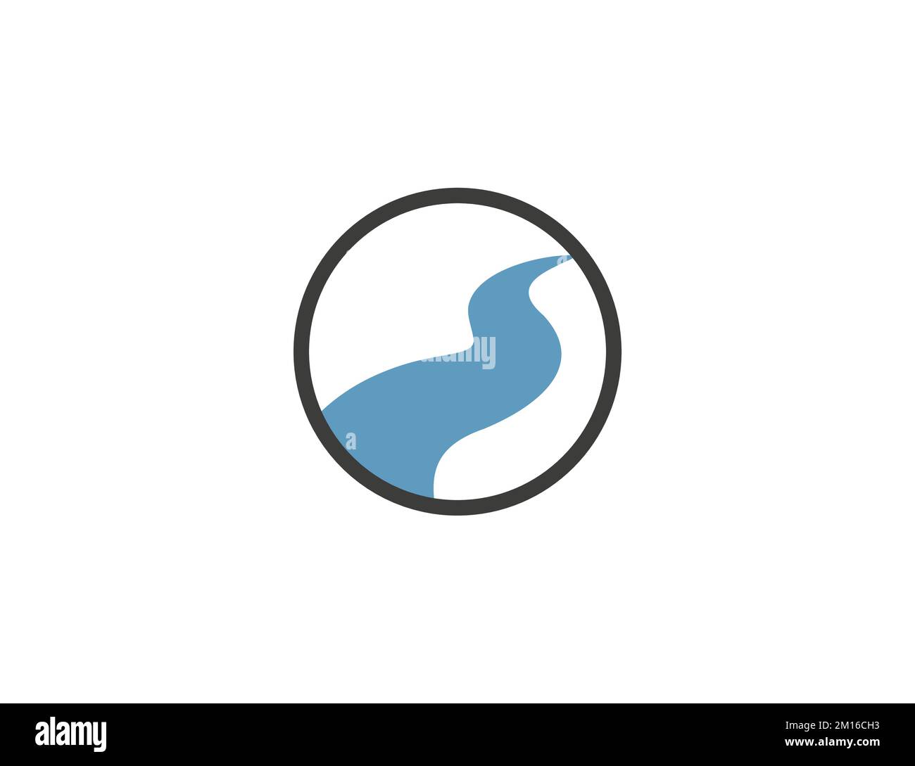 Fluss illustration Ausgeschnittene Stockfotos und -bilder - Alamy