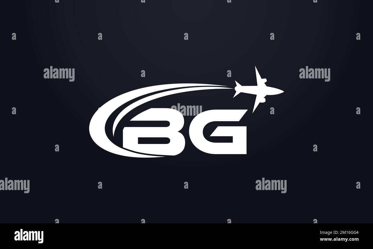 Design des Tour- und Reise-Logos, Symbol der Fluggesellschaft und Logo ...