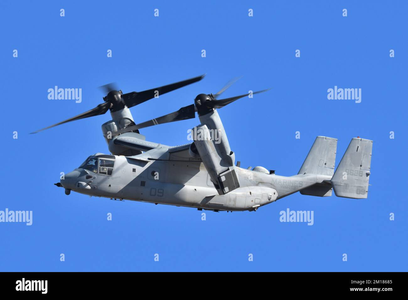 Präfektur Kanagawa, Japan - 18. Dezember 2021: USMC Bell Boeing MV-22B ...