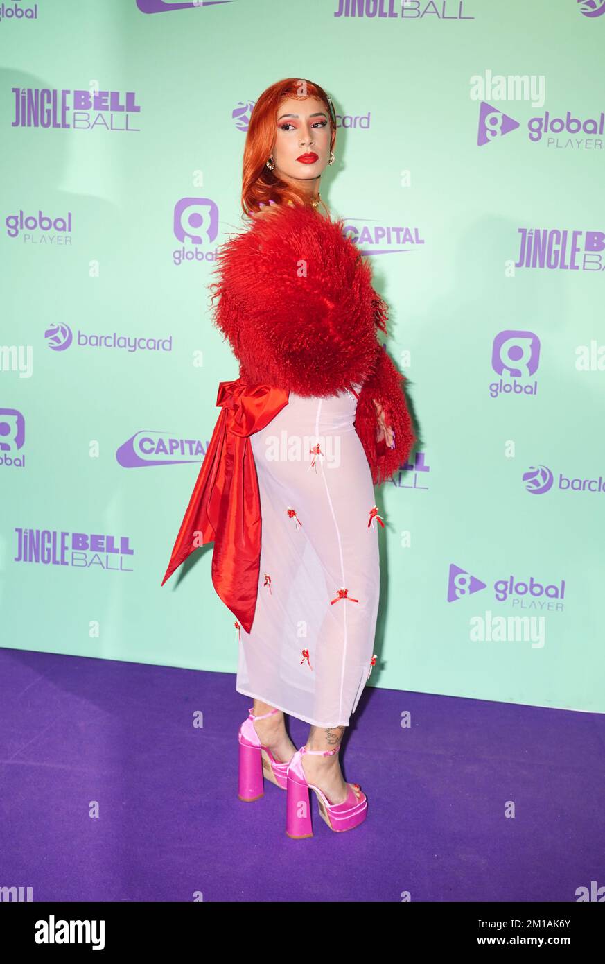 Eliza Rose Backstage am zweiten Tag des Jingle Bell Ball mit ...