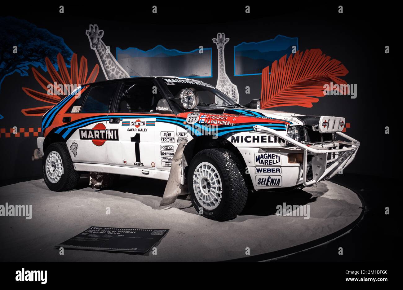 LANCIA DELTA HF INTEGRALE EVOLUZIONE SAFARI MARTINI RACING - 1992 ...