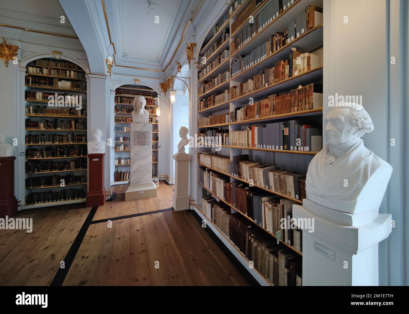 Herzogin Anna Amalia Bibliothek, Rokoko Halle, Klassische Weimar ...