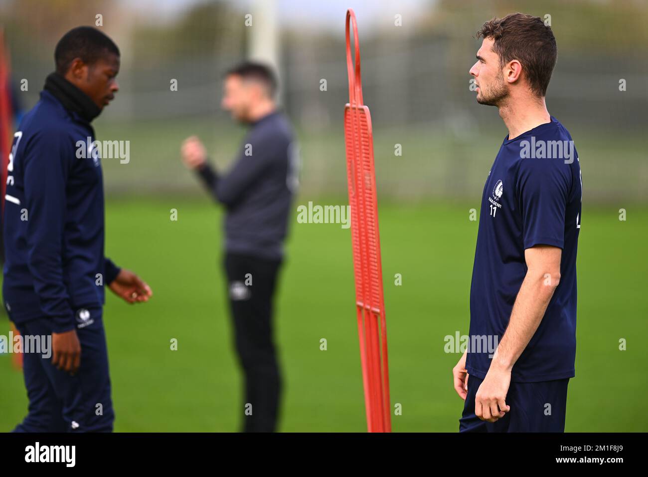 Die Hugo Cuypers von Gent wurden während eines Trainings im ...