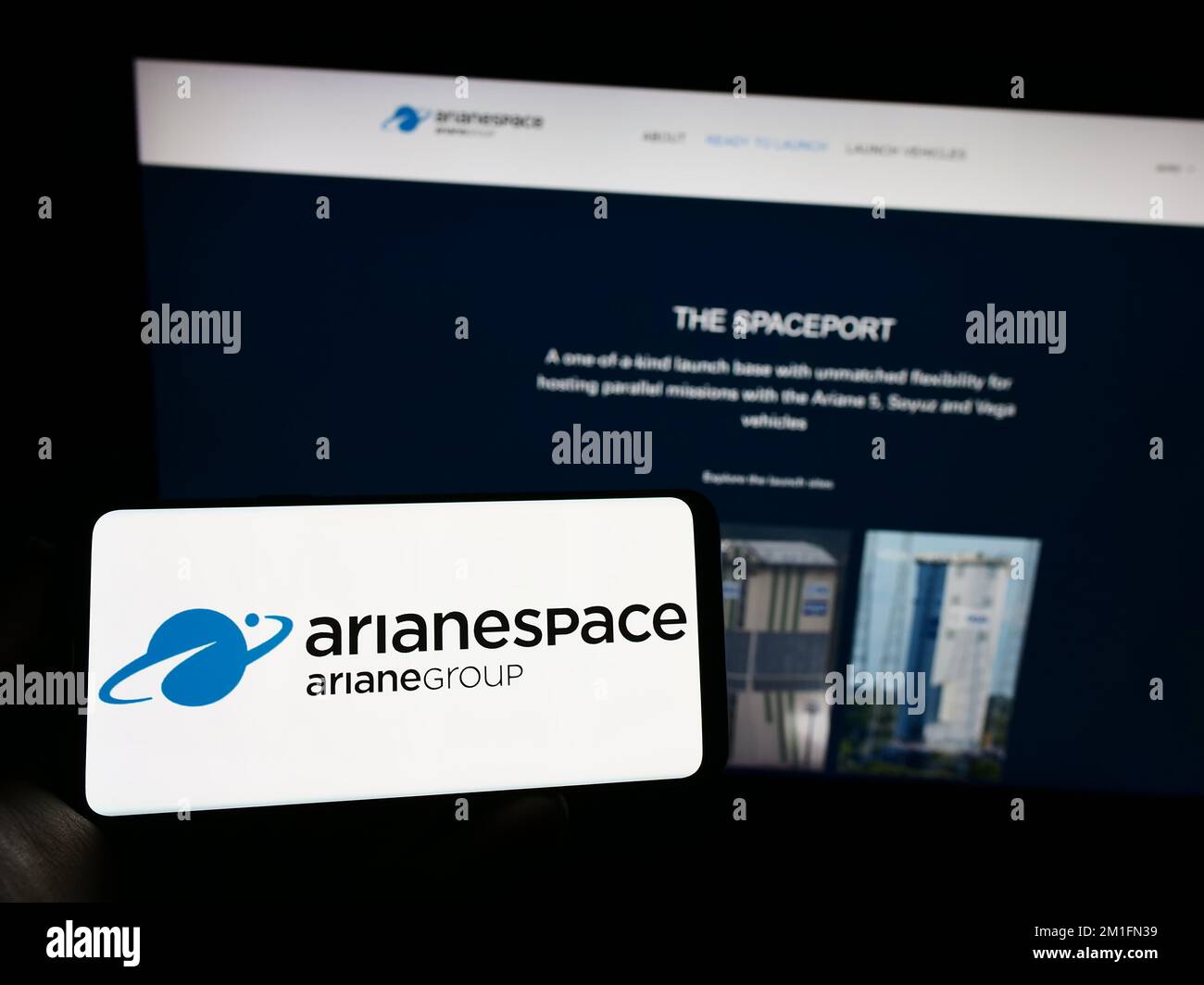 Arianespace logo -Fotos und -Bildmaterial in hoher Auflösung – Alamy
