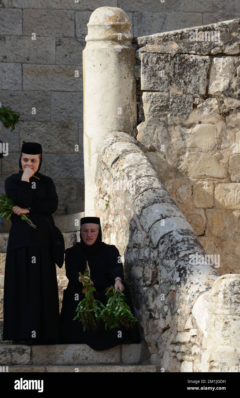 Nonne mit blumen -Fotos und -Bildmaterial in hoher Auflösung – Alamy