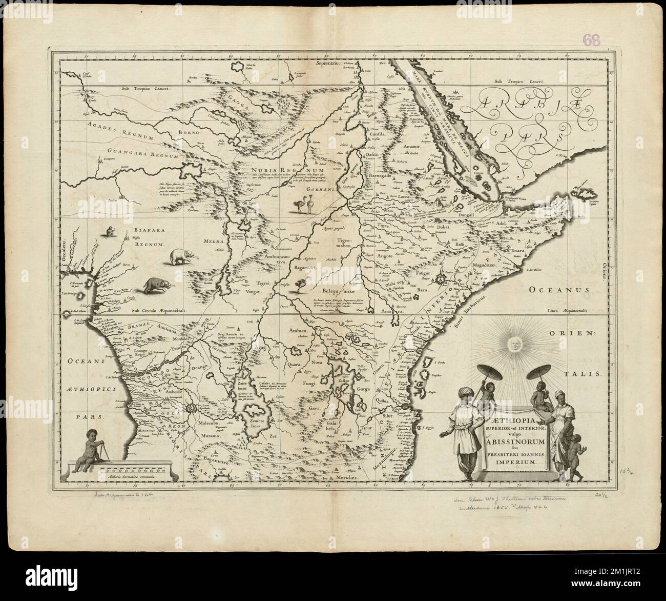 Aethiopia superior vel interior -Fotos und -Bildmaterial in hoher ...