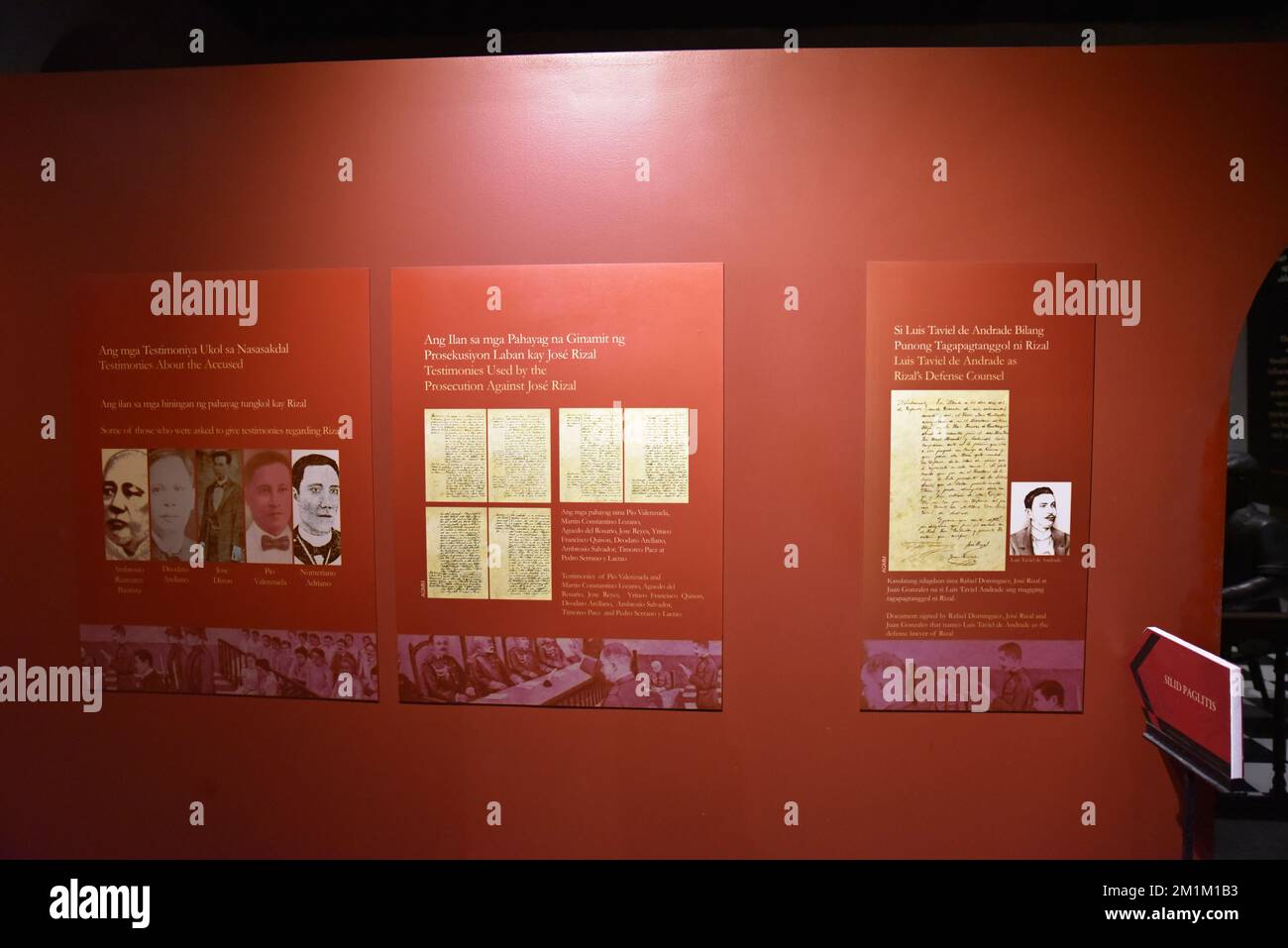 Jose Rizal Museum, Fort Santiago, Manila, Philippinen, Juli 15, 2022 ...