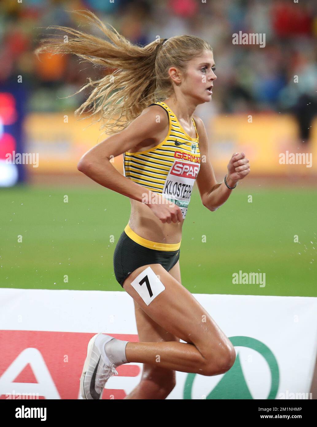 KLOSTERHALFEN Konstanze von Deutschland 5000m. FINALE bei der Europameisterschaft der ...