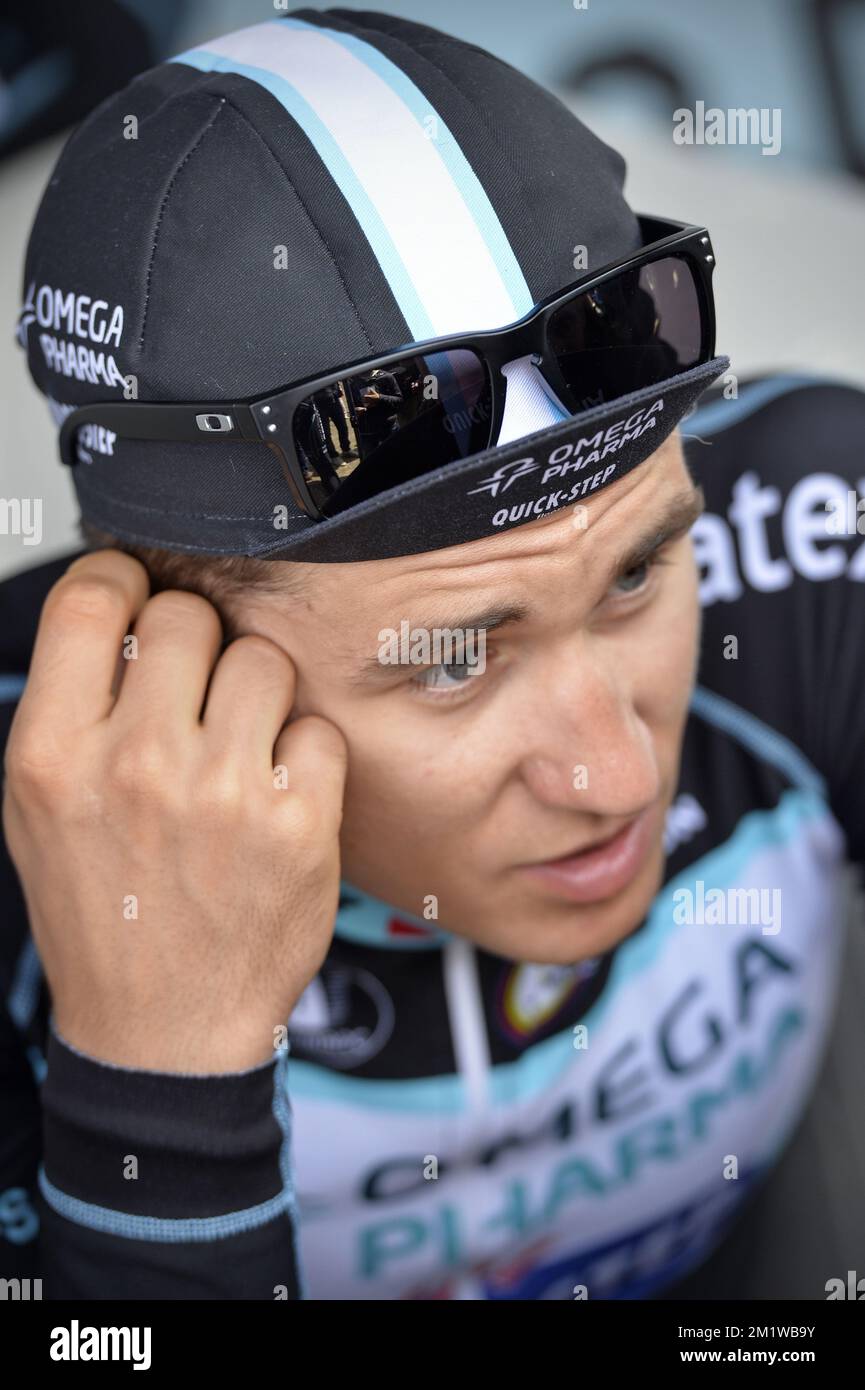 Polnischer Michal Kwiatkowski vom Team Omega Pharma - Quick Step, Foto ...