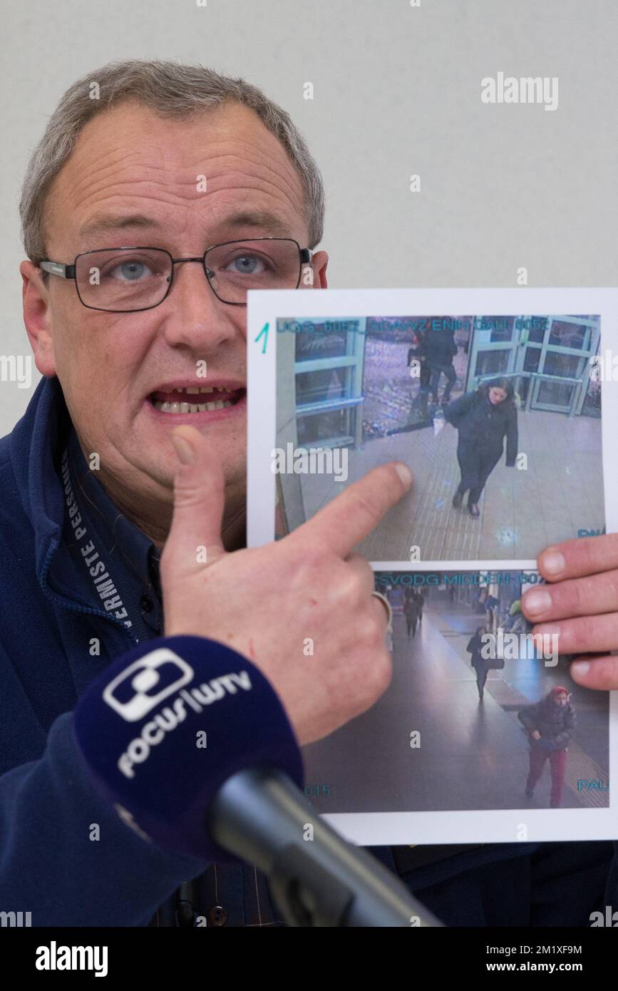 20150203 - BRÜGGE, BELGIEN: Alain Remue of Police unit for Missing ...