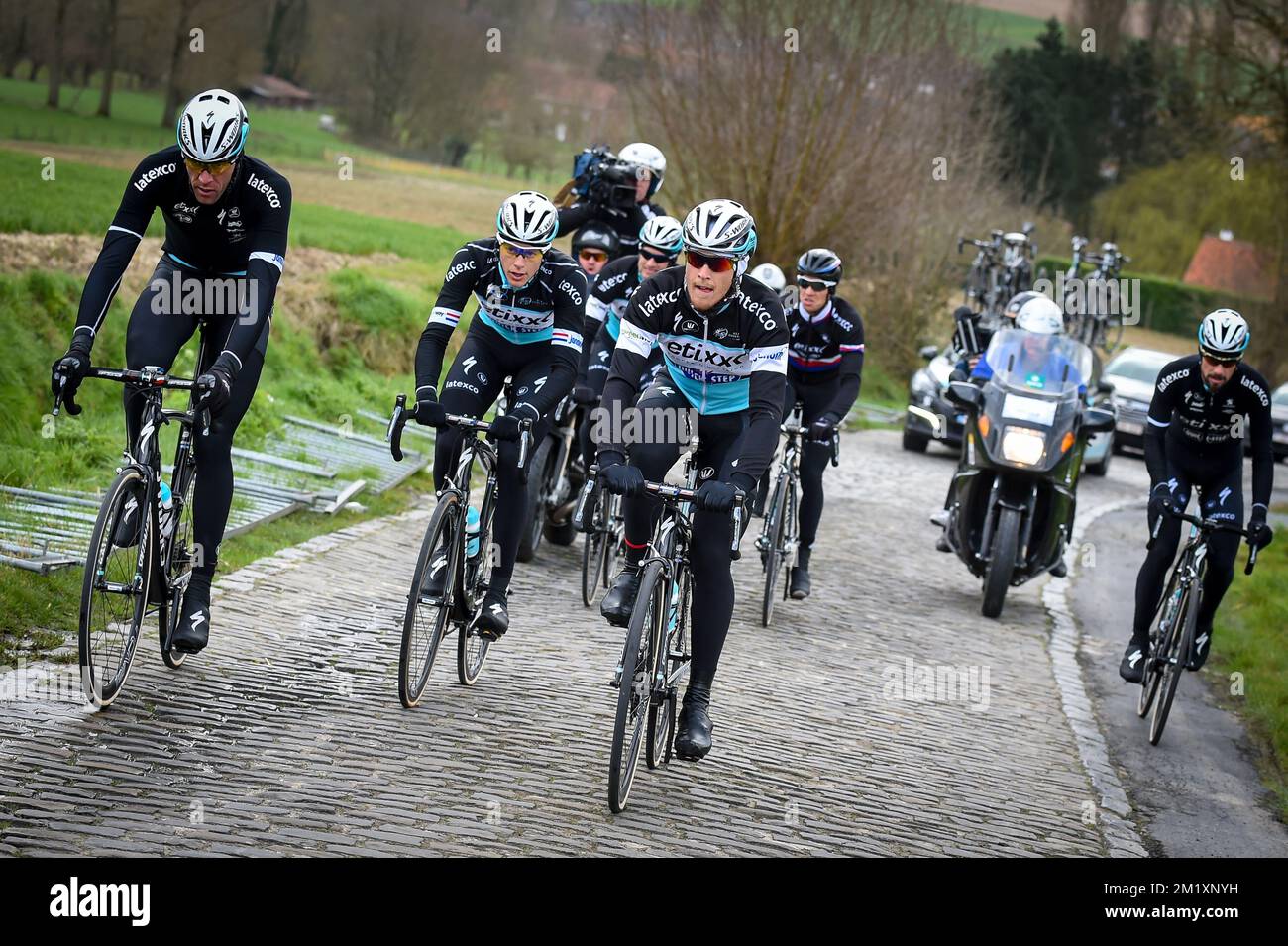 20150401 - OUDENAARDE, BELGIEN: Belgische Stijn Vandenbergh vom Team ...