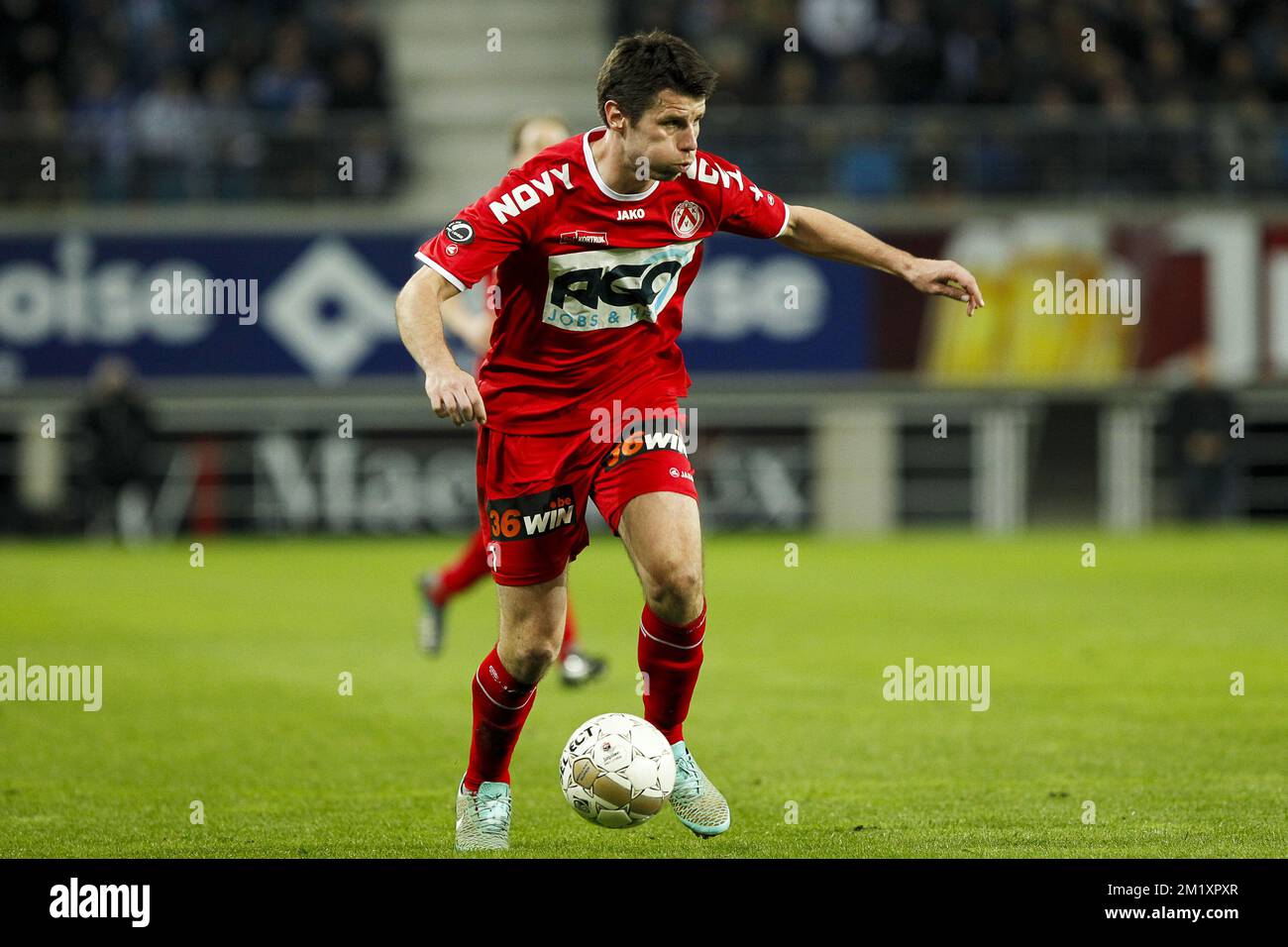 20150405 – GENT, BELGIEN: Kortrijks Stijn De Smet, das am 05. April ...