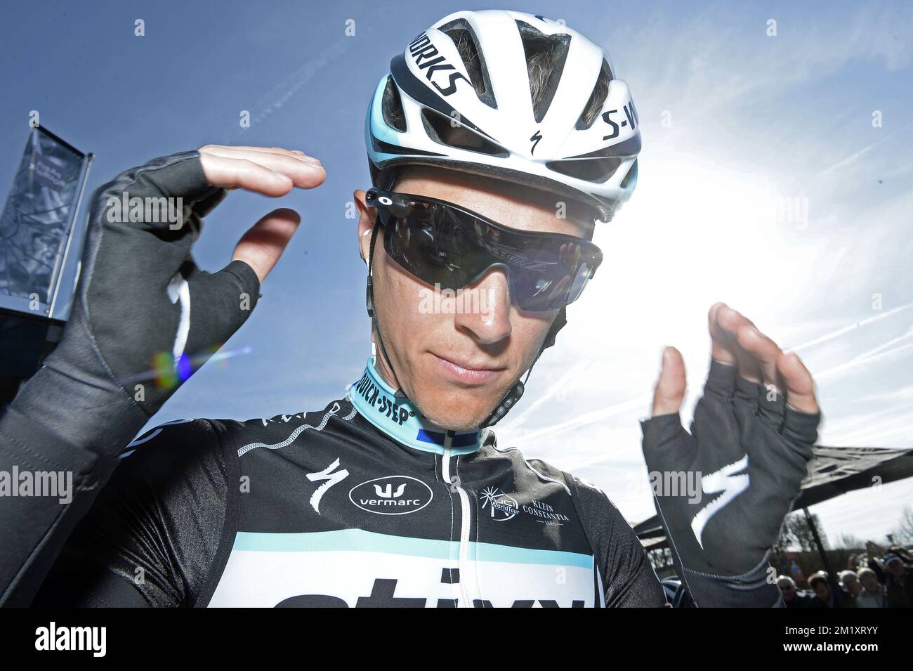 Niederländisch Niki Terpstra des Teams Ettix – Kurzschritt zu Beginn ...