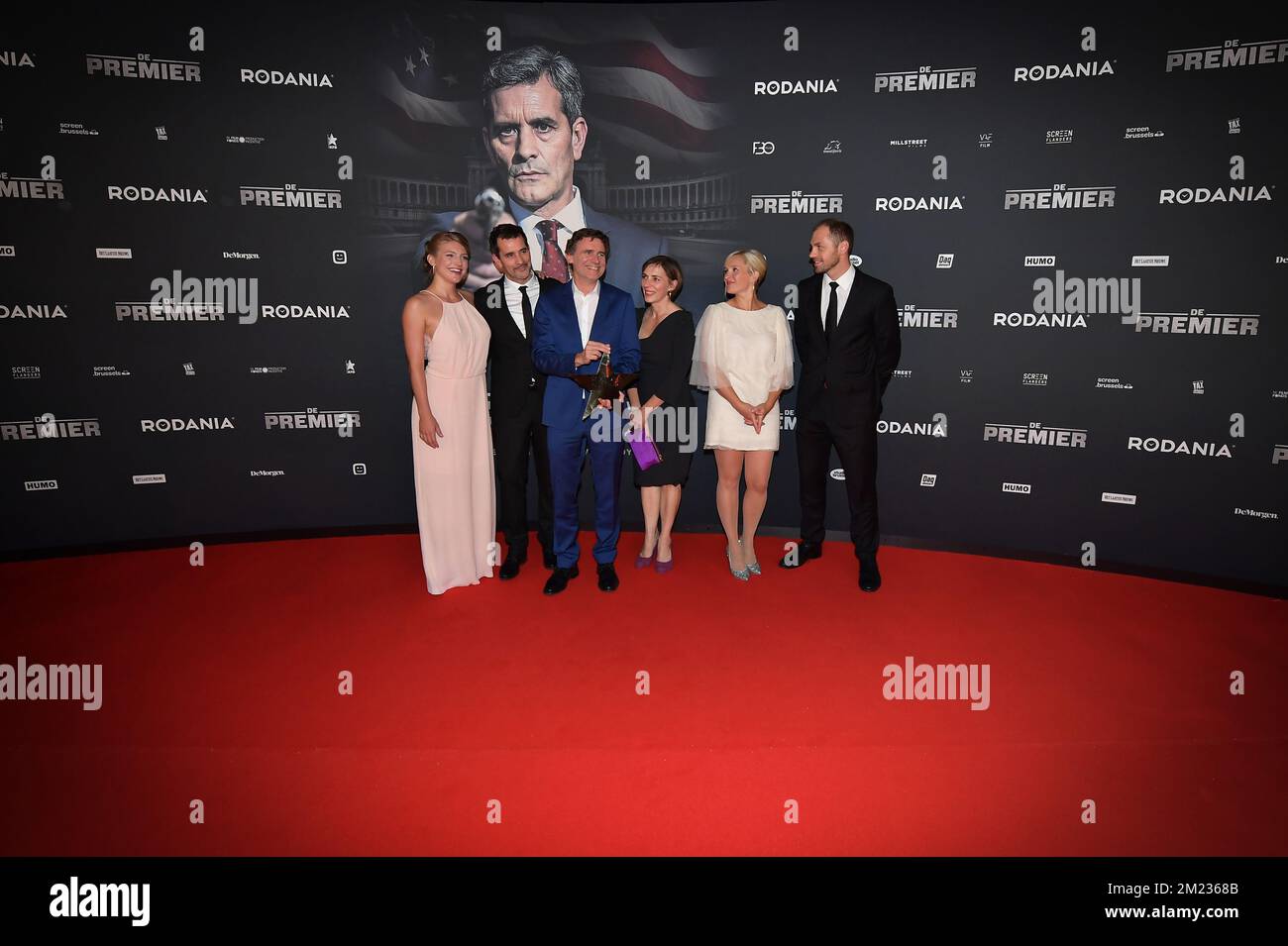 Schauspielerin Charlotte Vandermeersch, Schauspielerin Koen De Bouw ...