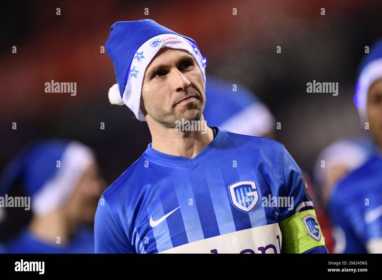 Thomas Buffel von Genk, das nach dem Spiel der Jupiler Pro League ...