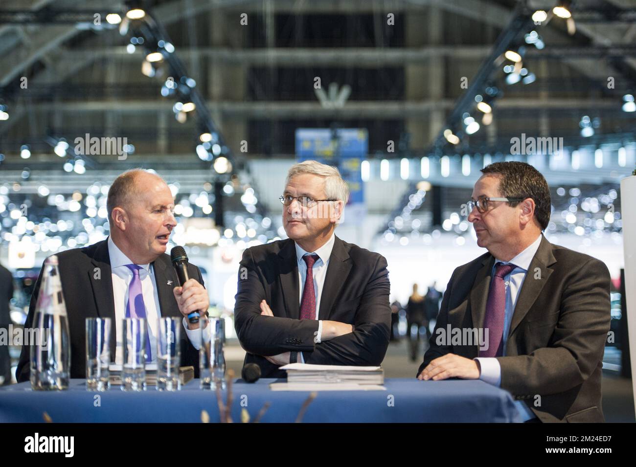 Luc Bontemps (Febiac), Vizepremierminister und Minister für ...