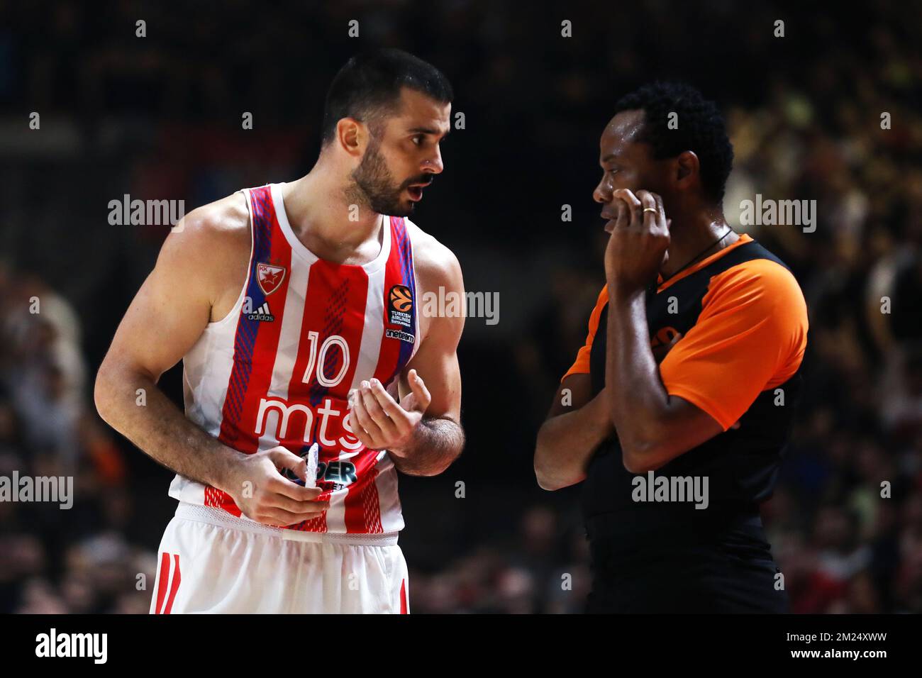 Belgrad, Serbien, 13. Dezember 2022. Branko Lazic von Crvena Zvezda mts ...