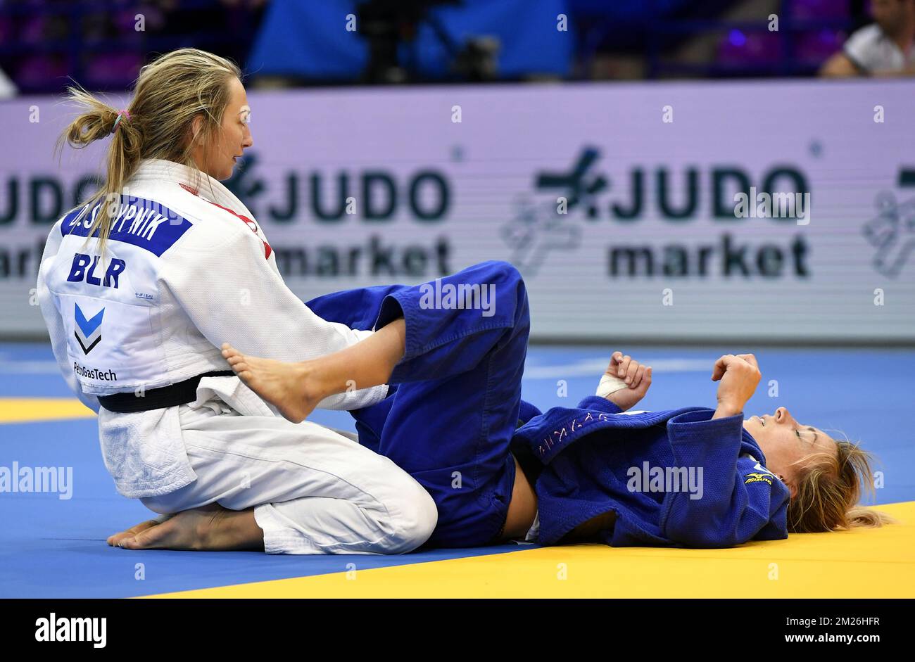 Die belgische Charline Van Snick zeigte sich in der ersten ...