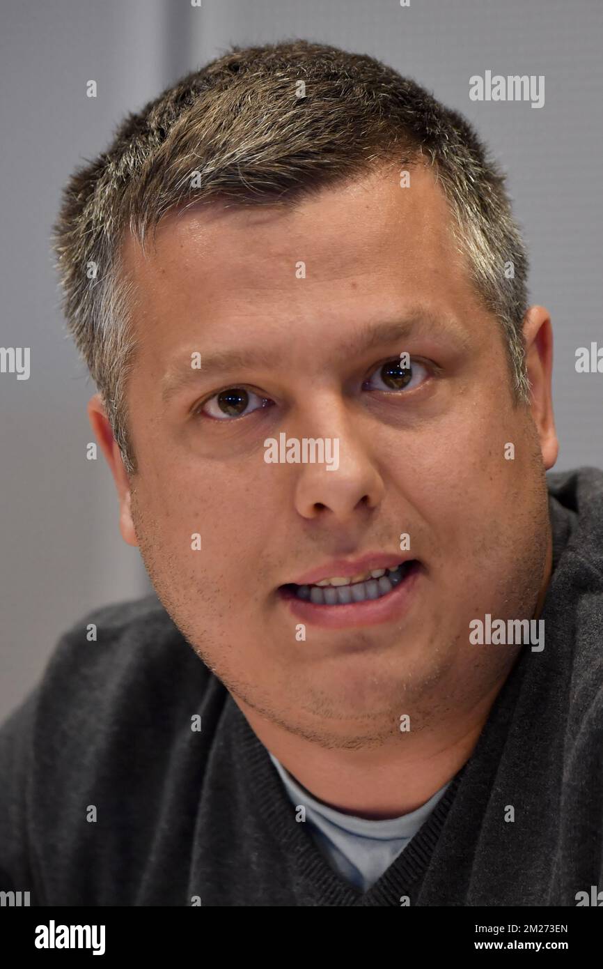 Aaron Ooms, Vorsitzender der Jongsocialisten, wurde am Mittwoch, den 17 ...