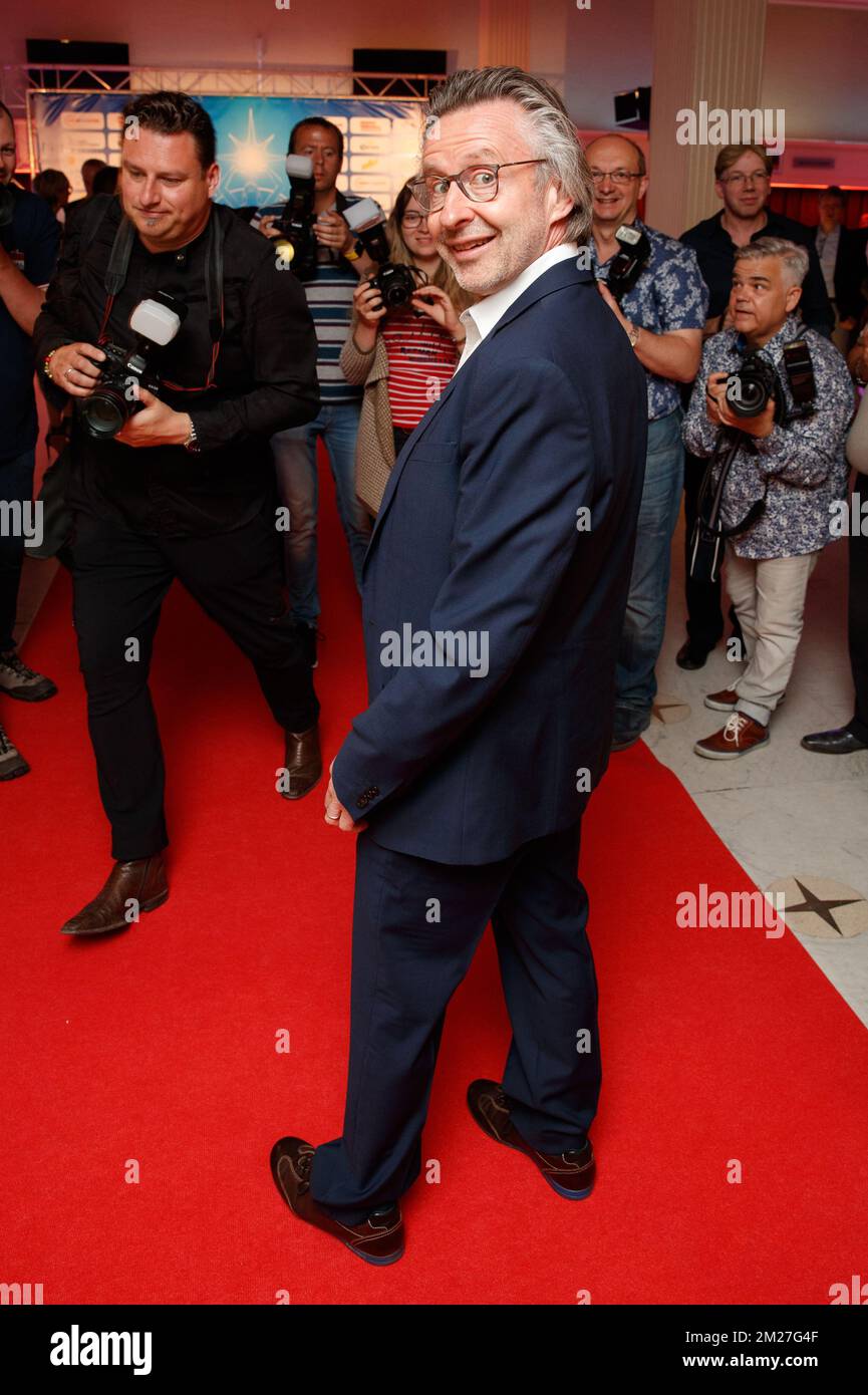 television maker Martin Heylen pictured on the red carpet at the ...