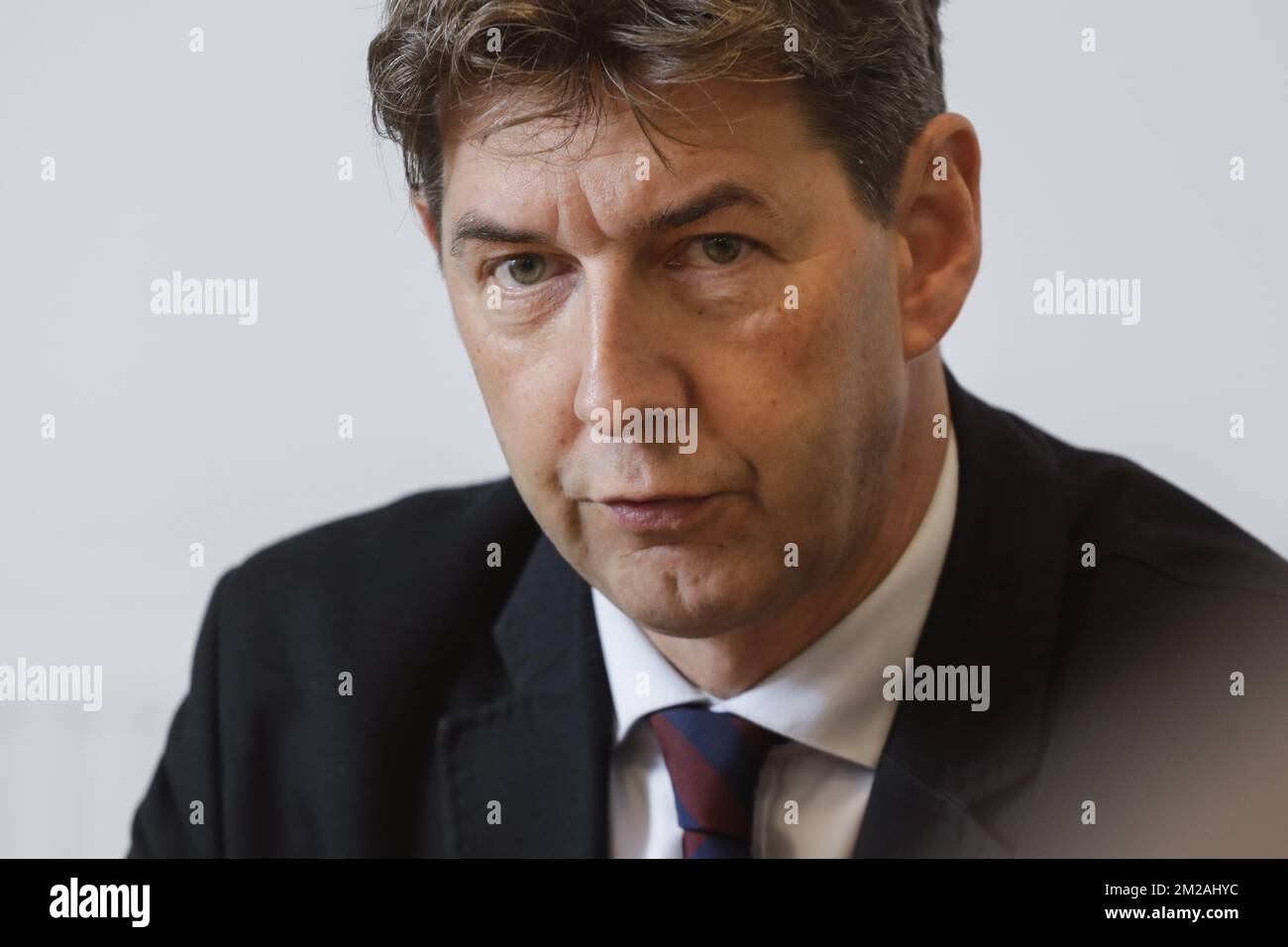 Generalstaatsanwalt von Mons Ignacio de la Serna, auf einer ...