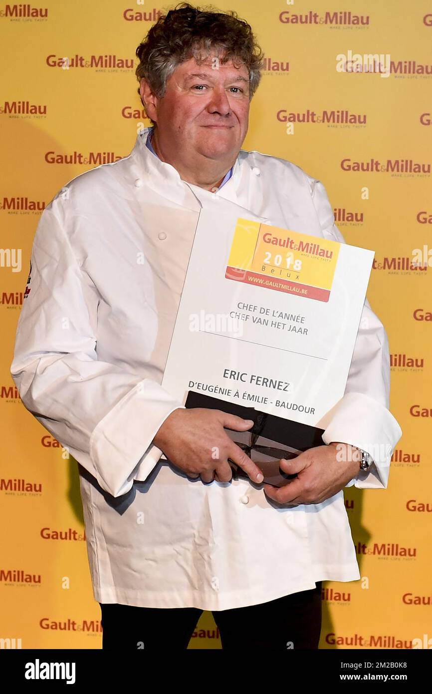 Eric Fernez wurde bei der Präsentation der 2018. Ausgabe des ...