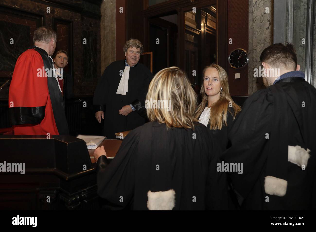 Prosector General Jean-Marie Mawet, Lawyer Pierre Chome and Lawyer ...
