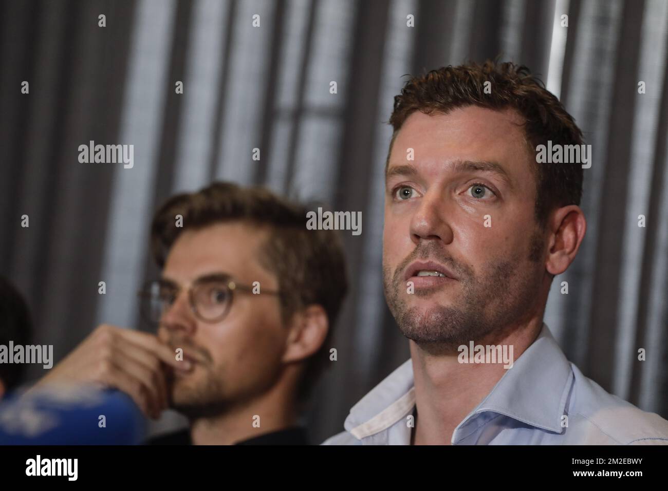 Verandas Willems - Crelan sports director Kristof De Kegel and Verandas ...