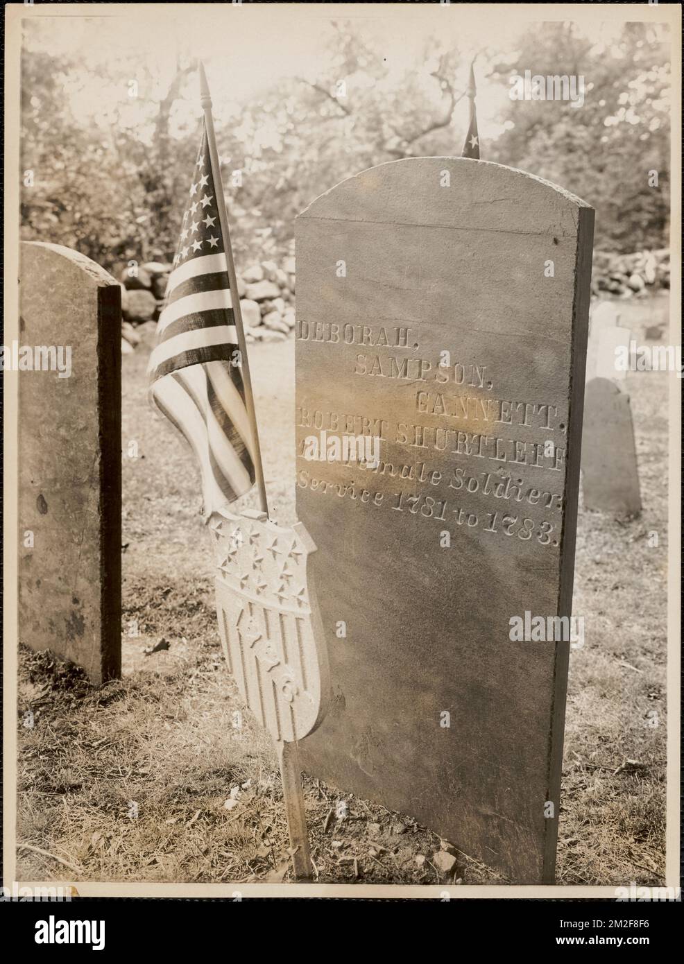 Deborah Sampson Gannett. Robert Shurtleff. Die Soldatin, Dienst 1781 ...
