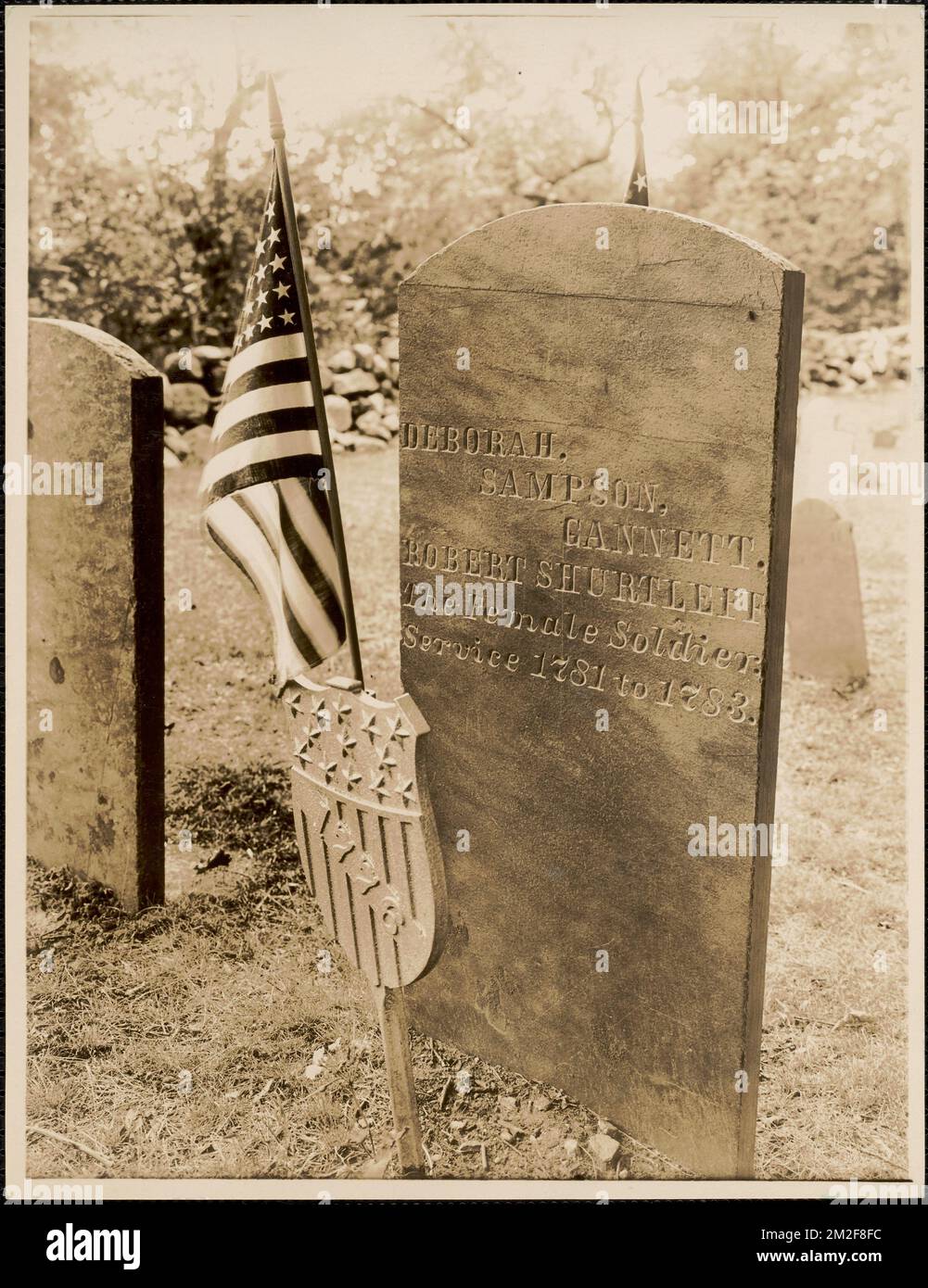 Deborah Sampson Gannett. Robert Shurtleff. Die Soldatin, Dienst 1781 ...