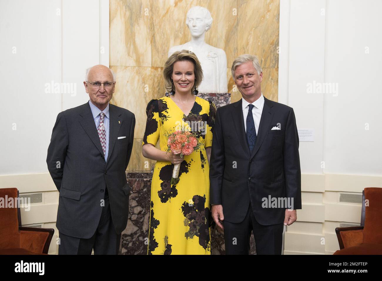Queen Elisabeth Competition chairman Baron Jan Huyghebaert, Queen ...
