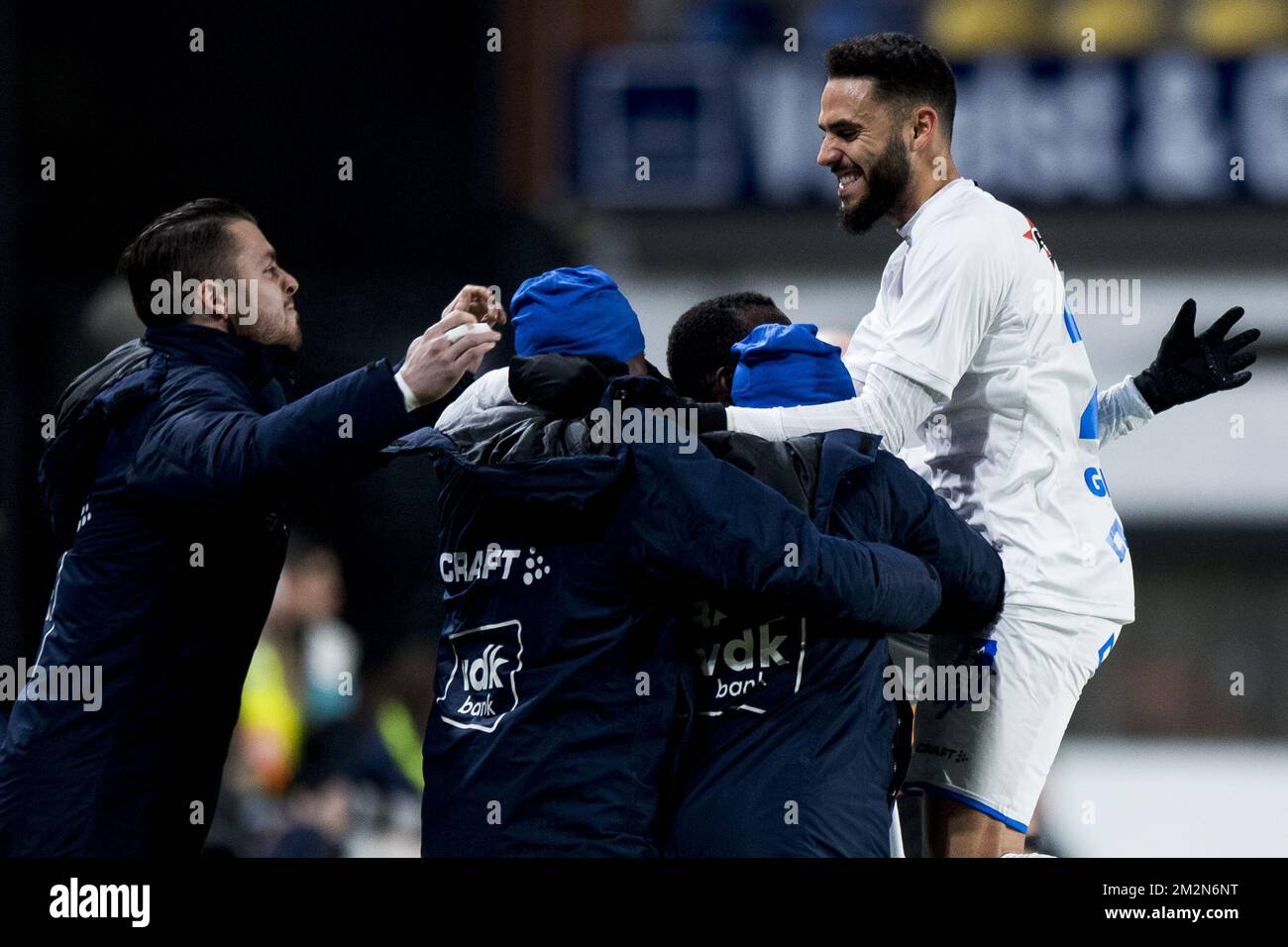 Gents Torwart Colin Coosemans, Gents Jean-Luc Diarra Mamadou Dompe und ...
